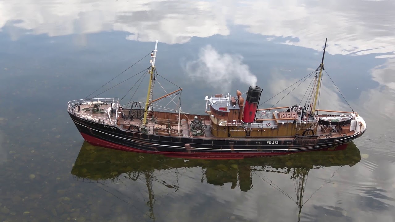 Telford Model Boat Club - My Boston Typhoon - YouTube