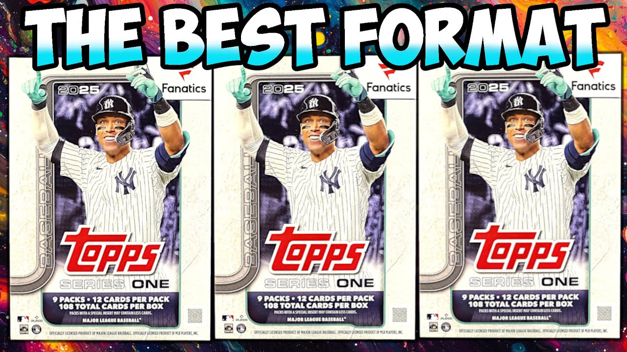 NEW FANATICS BOXES 2025 TOPPS SERIES 1 BASEBALL CARDS - YouTube