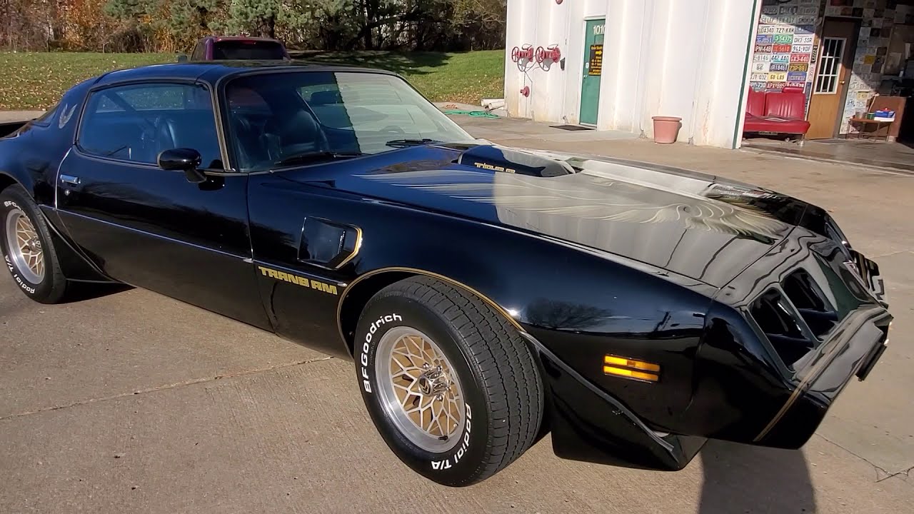 1979 Pontiac Trans Am Bandit Special Edition for sale test drive - YouTube