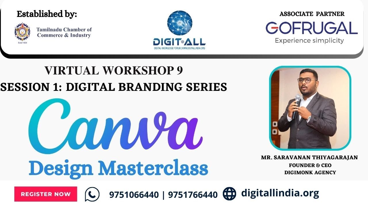 Digital Branding Series 9: Canva Design Master Class - YouTube