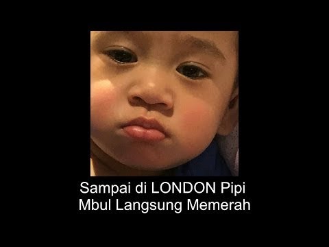 SAMPAI DI LONDON, RAFATAR GAK MAU TIDUR, MAU DI TEMENIN TANTE MERY !!!
