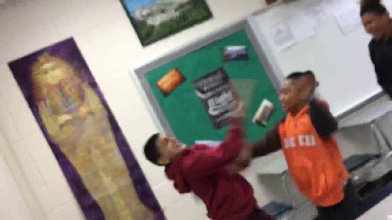 Lame 6th grade fight - YouTube