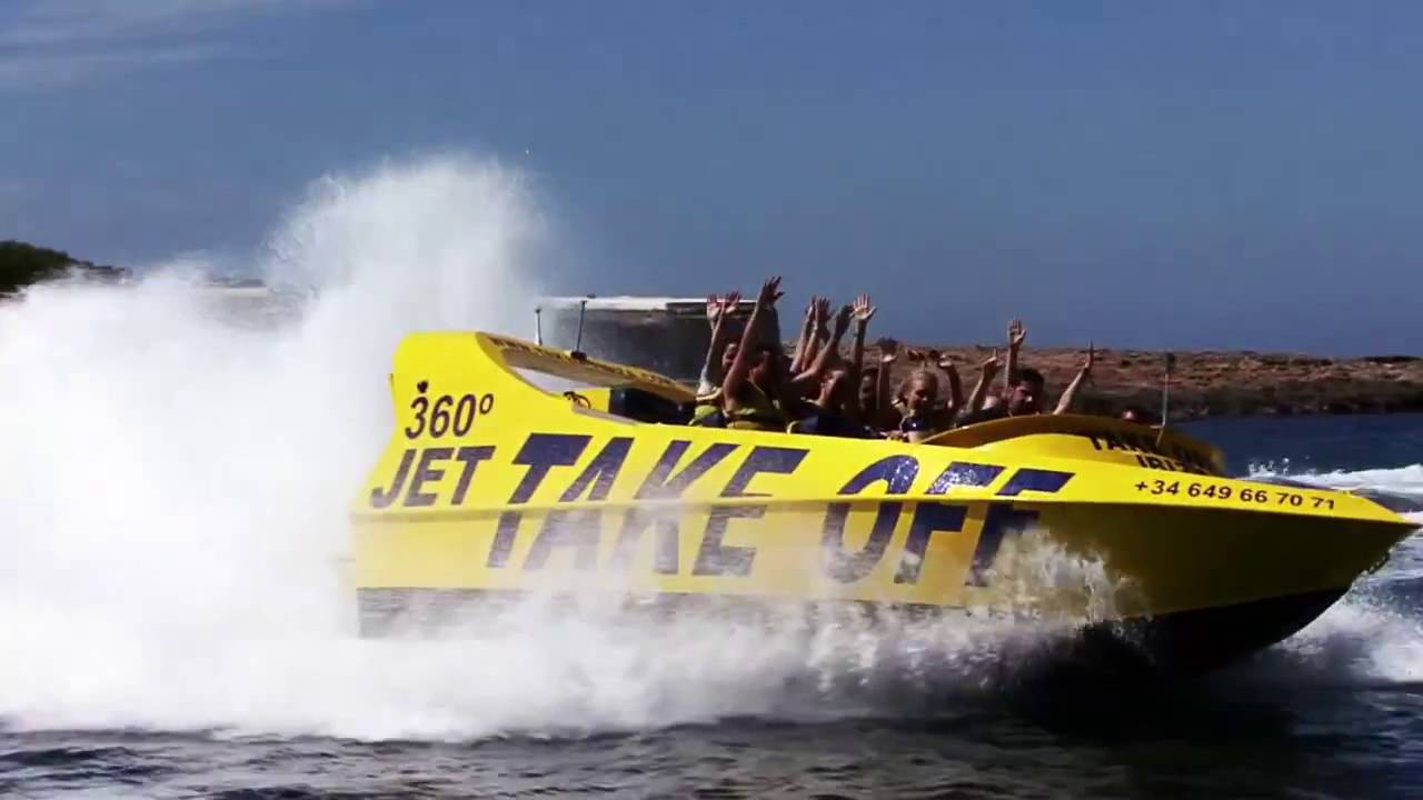 TAKE OFF IBIZA 360 Jet - YouTube