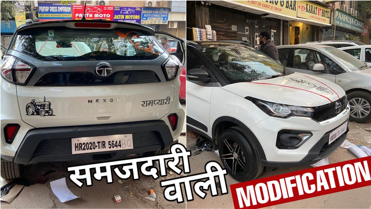 2020 TATA NEXON MODIFICATION - MODIFIED NEXON | MODIFICATION COST ...