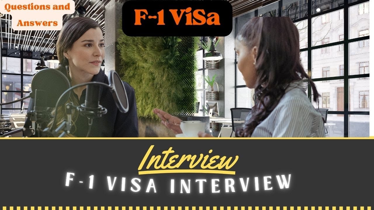 Question and Answer of F-1 Visa Interview Training | Ex-US Visa Officer ...