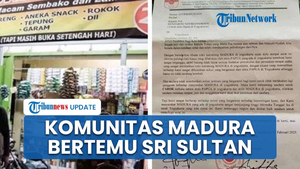 Viral Surat Tantangan Carok di Medsos, Komunitas Madura Bertemu Sri ...
