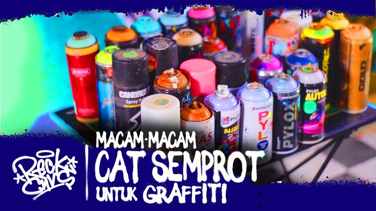 Macam Macam Cat Semprot untuk Mural dan Graffiti di Indonesia ...