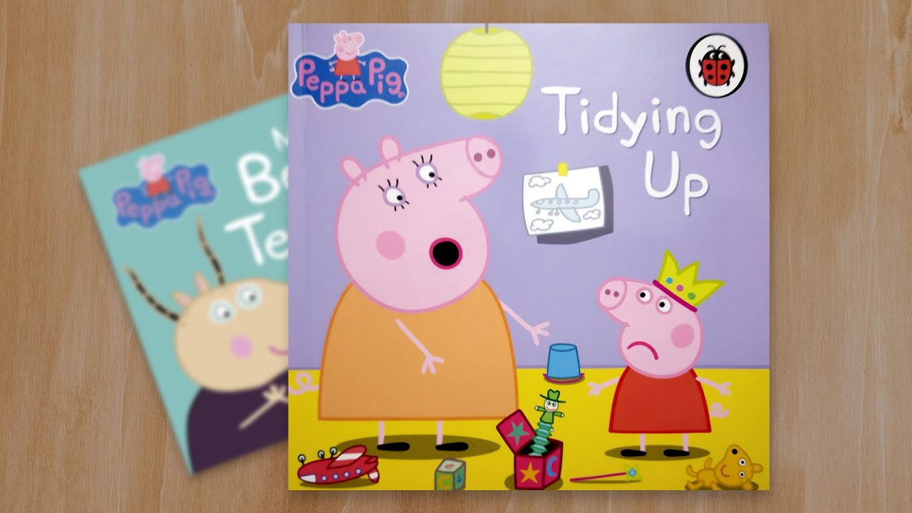 50. Peppa Pig Tidying Up Read Aloud Amazing Peppa Pig Storybooks for ...