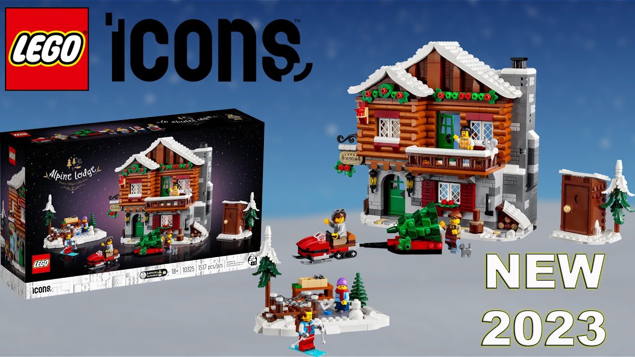 LEGO Alpine Lodge Revealed As Next Winter Village Set - YouTube