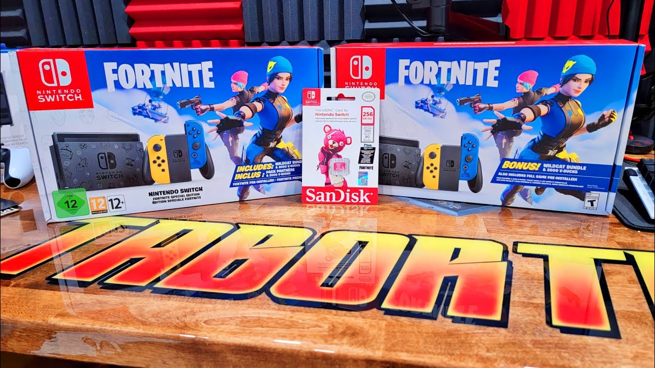 New Nintendo X Fortnite Collab Youtube
