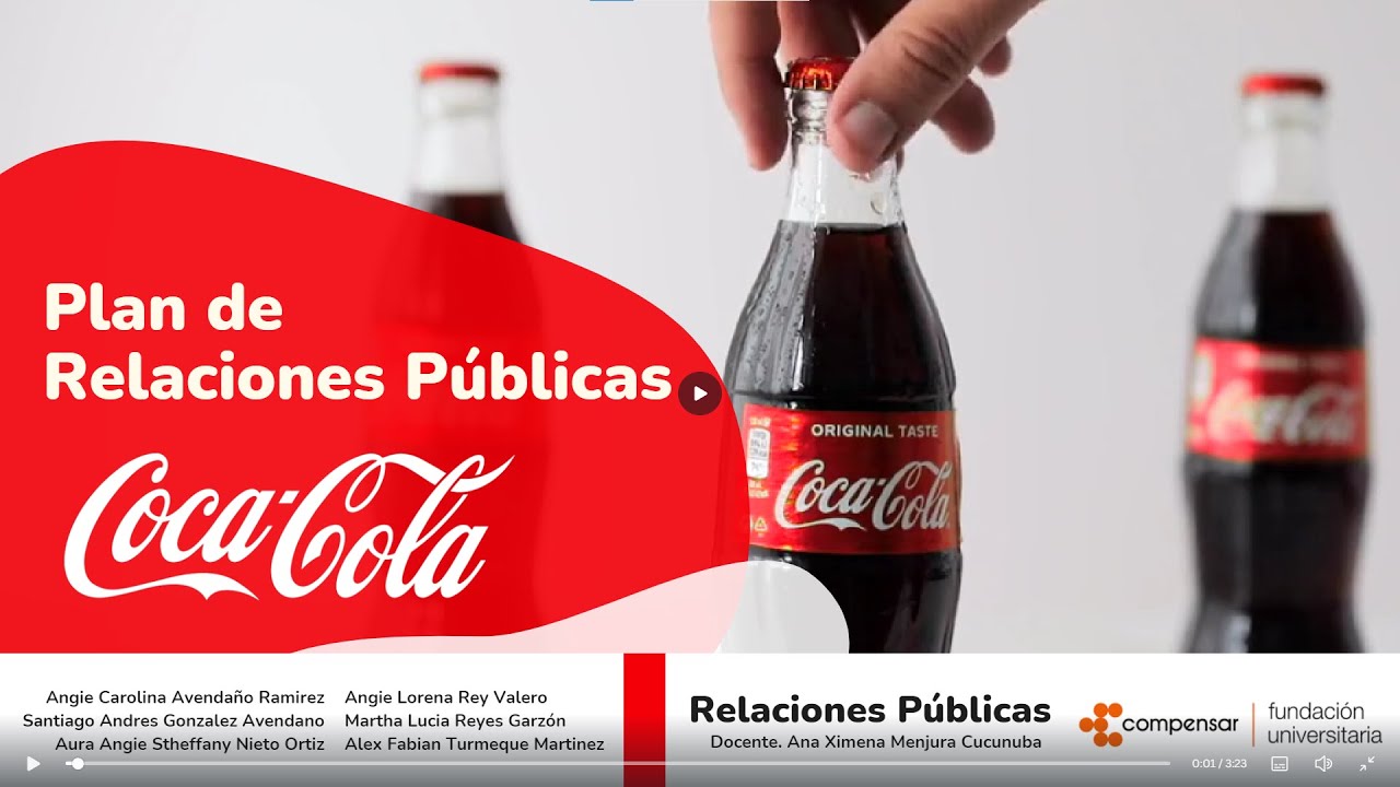 Plan de Relaciones Públicas Coca Cola_ Vídeo - YouTube