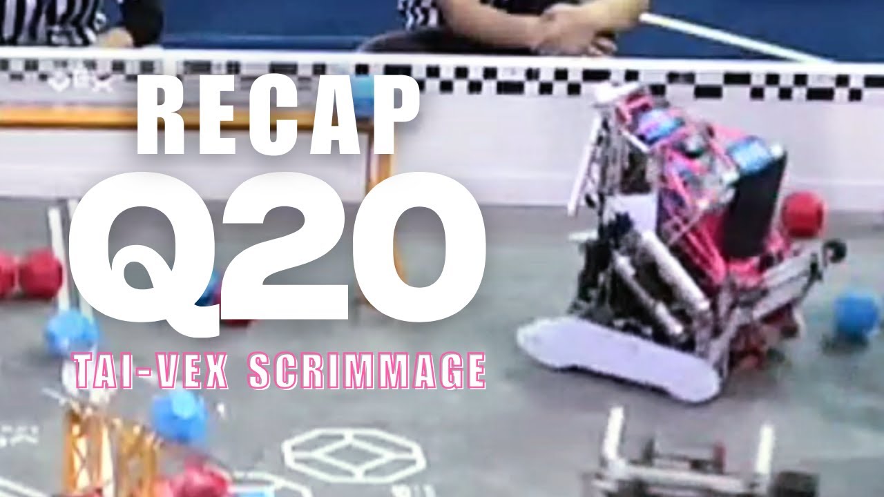 TAI-VEX Q20 RECAP | VRC Push Back | 66994B Unicorn Puncher - YouTube
