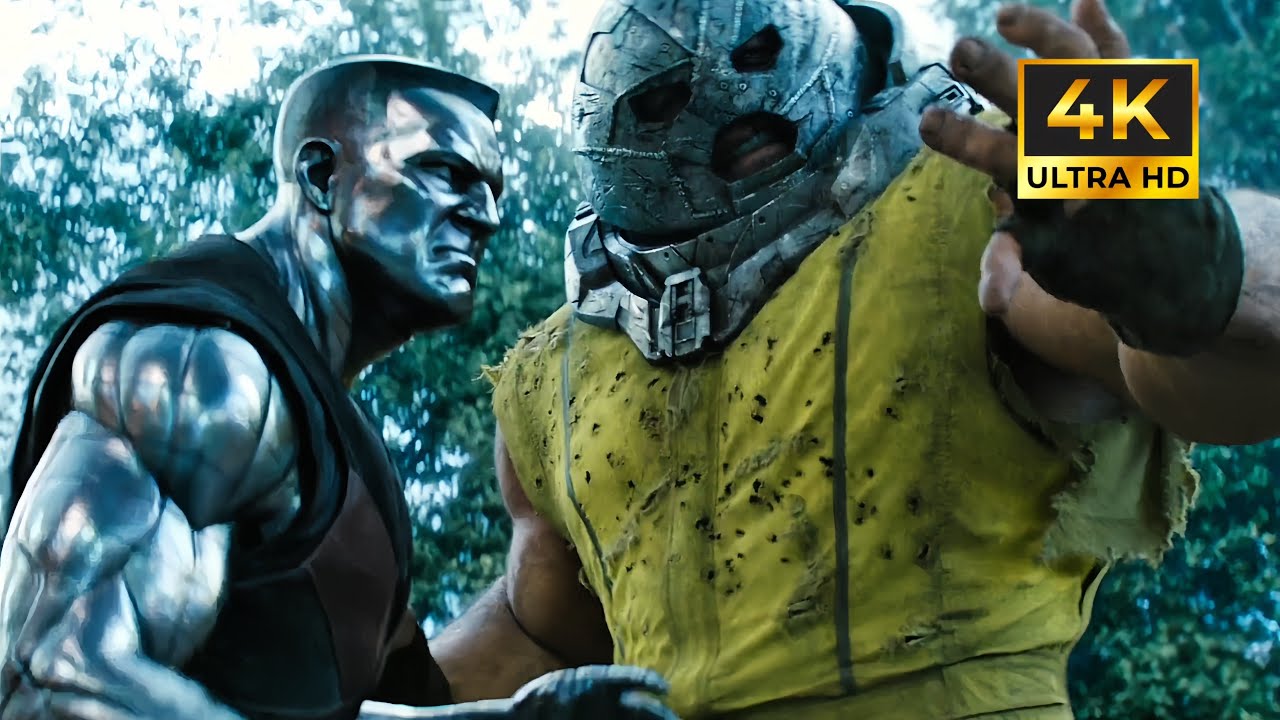 Juggernaut Vs Colossus - Fight Scene | 4K ultra HD | Deadpool 2 - YouTube