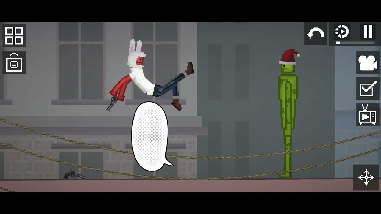 me getting beat up by buff melon..(melon playground) - YouTube