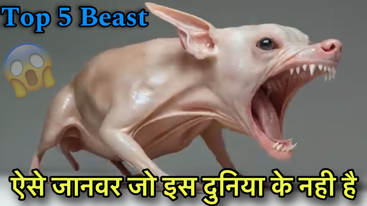 Top 5 beast animals | creatures in world | unique animal | unique beast ...