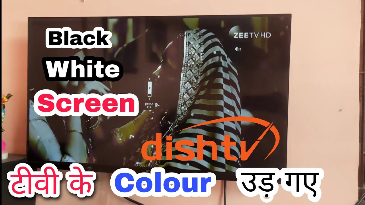 TV Colour Setting | TV Colour Problem | TV Screen Black And White ...