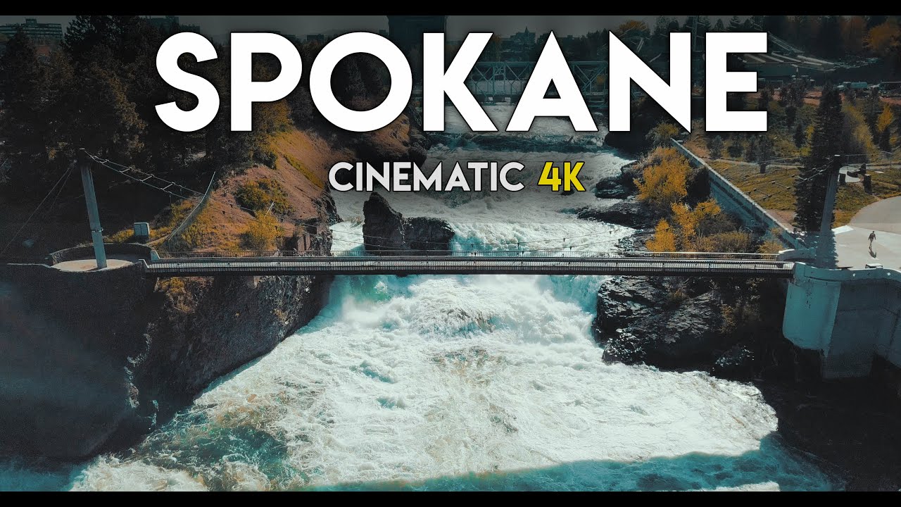 Spokane Washington, Riverfront Park. [ Cinematic 4k Drone 2019 ] - YouTube