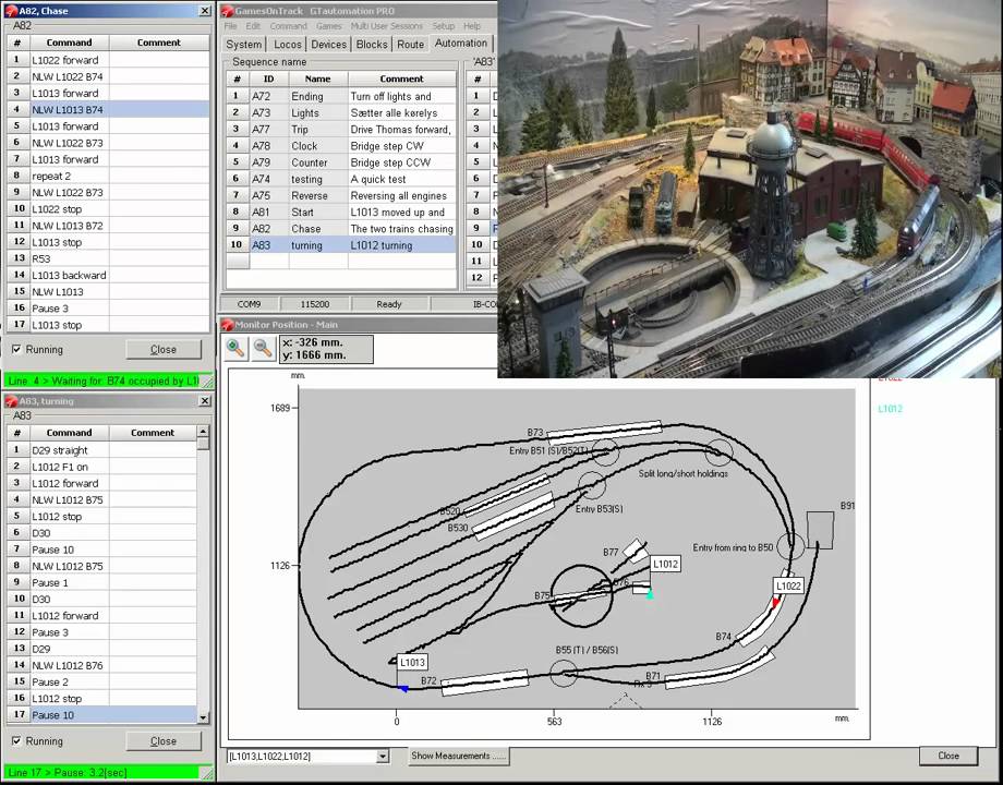 GamesOnTrack GT-Position. Modeltrain GPS for automatic operation - YouTube