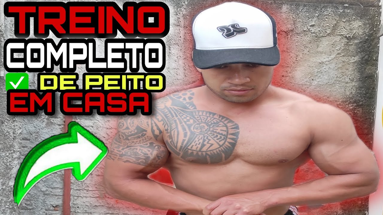 Treino Completo De Peito Em Casa Sem Equipamentos Youtube