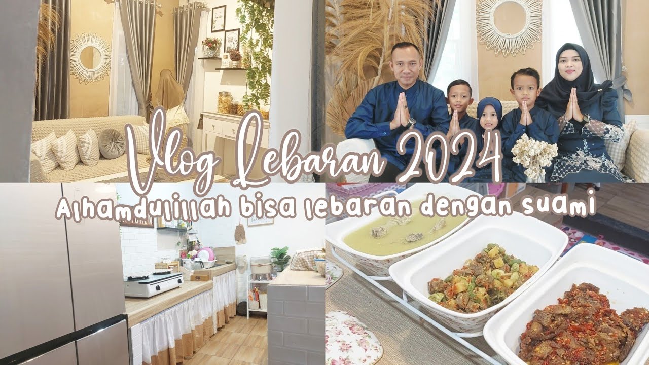 Suasana Lebaran Idul Fitri 2024 | Beres Beres Rumah Minimalis di Hari ...