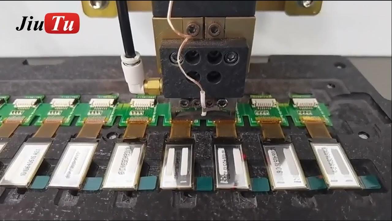 Automatic FPC Soldering Machine For LCD PCB Board Welding - YouTube