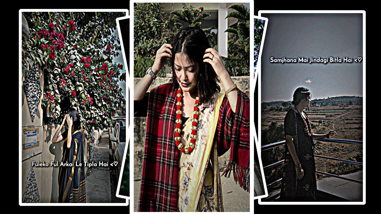 fuleko ful arkai le tipla hai😩🥀|| Nepali lyrics video xml ️💫 || Xml on ...