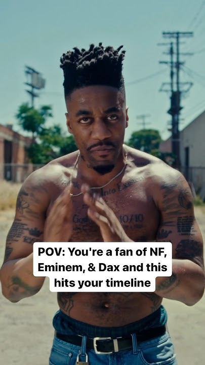 If You're a fan of NF, Eminem, & Dax this is for you…🤯🔥 #nf #eminem #dax - YouTube