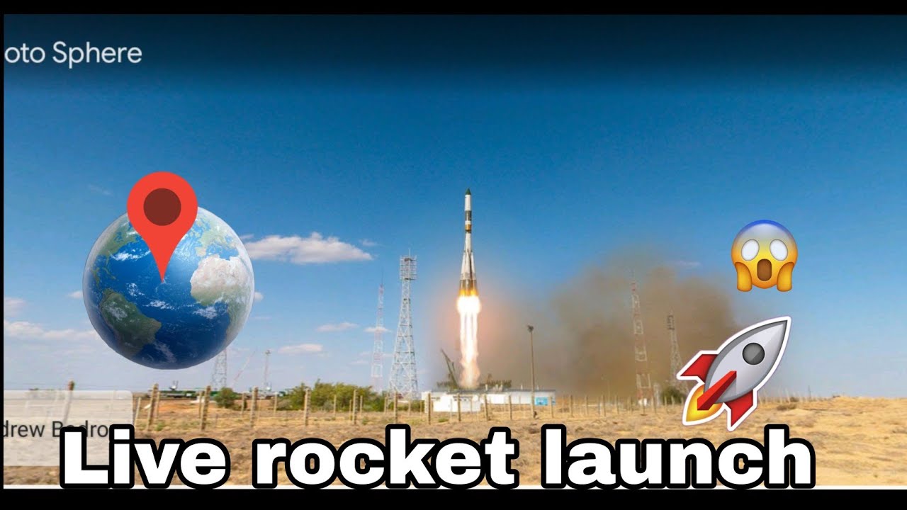 live rocket🚀 launch!!! Rocket🚀launch found on google earth🌎😱 - YouTube