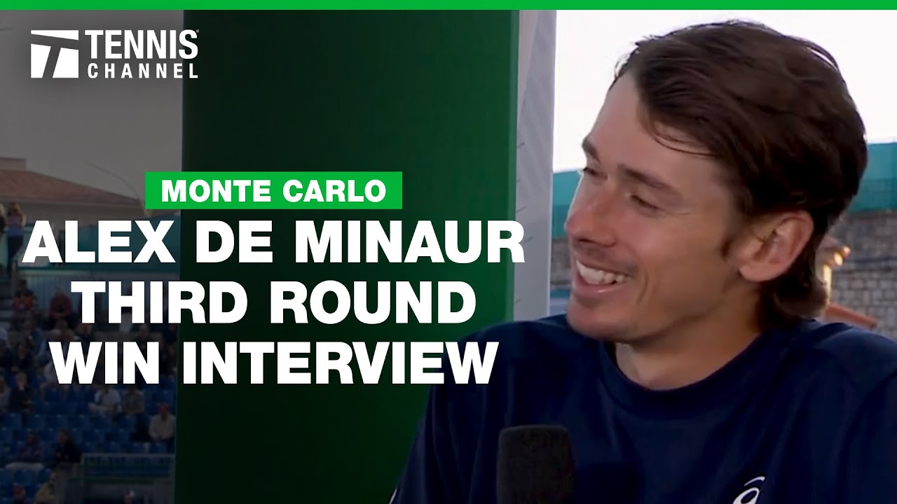 Alex de Minaur says he’s Found his Footing on Clay | 2025 Monte Carlo ...