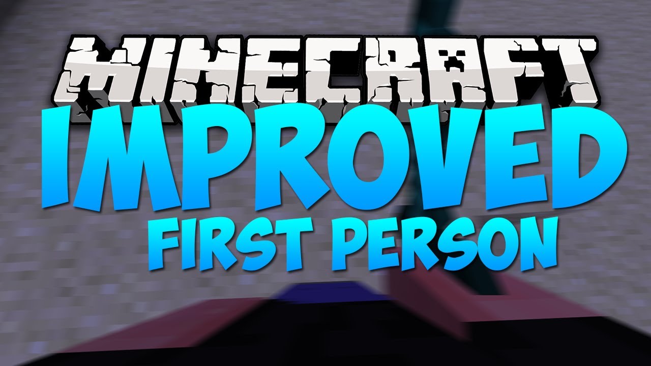 Minecraft Mods - Improved First Person | See your legs! (HD) - YouTube