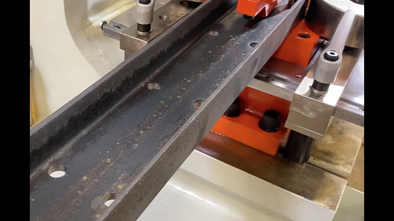 Sunrise ANC - Automatic Punching Machine - Angles, Channels, Flat Bar ...