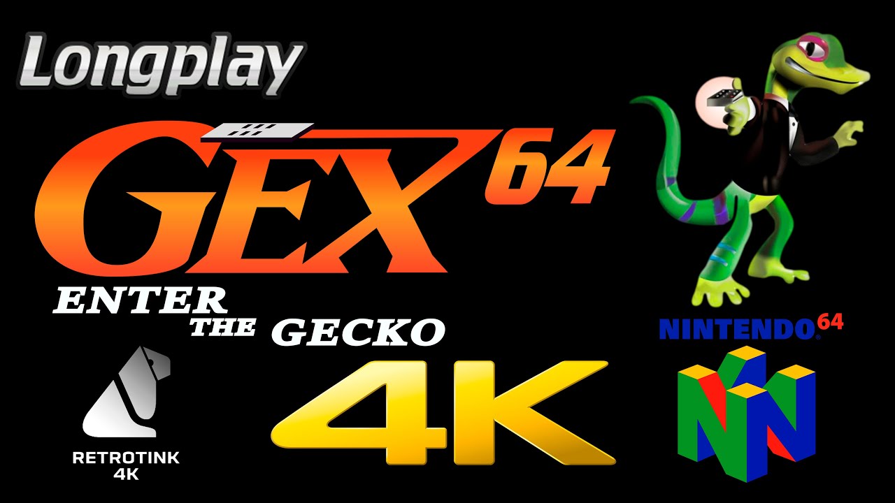 Gex 64 Nintendo 64 Retrotink 4K Longplay - YouTube