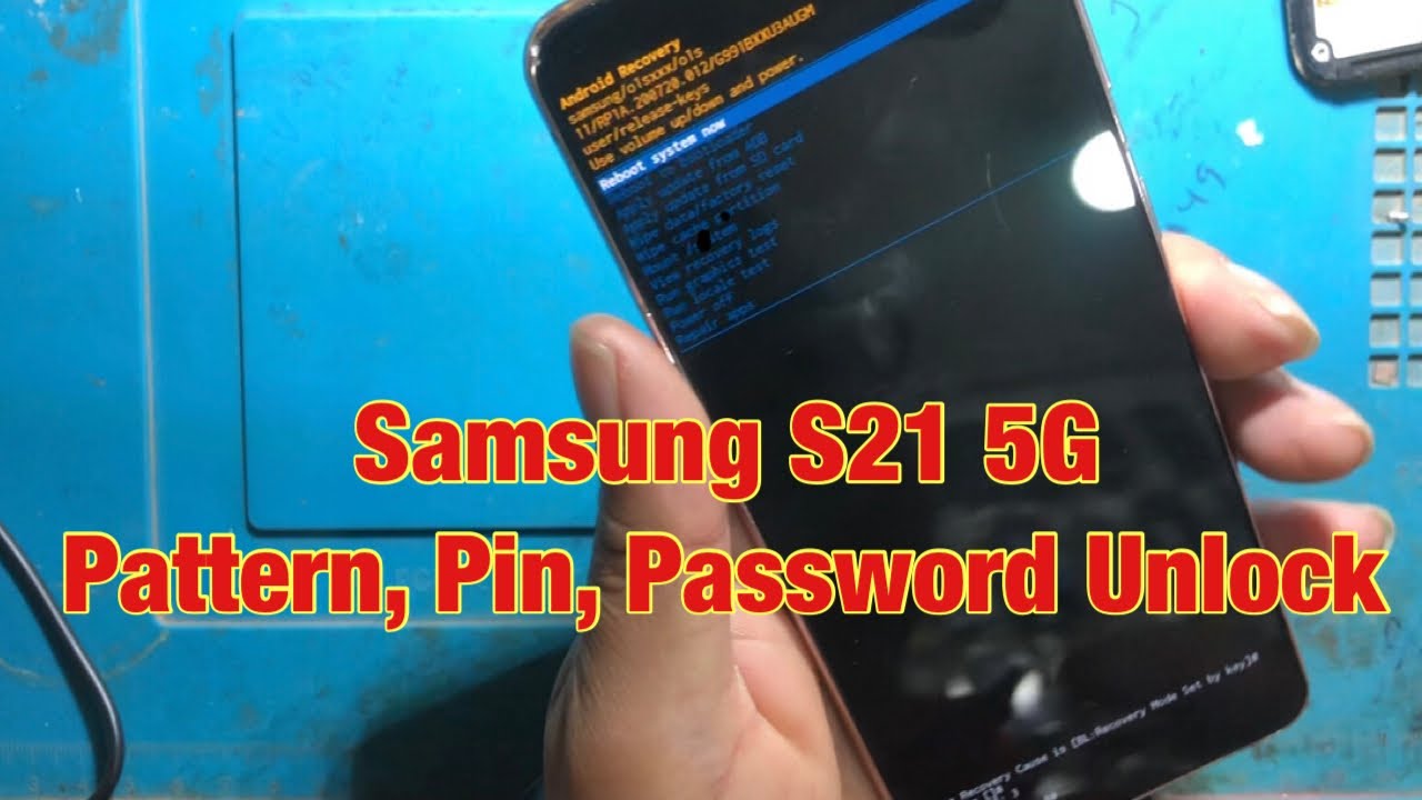 Samsung S21 5G Pattern Unlock - YouTube