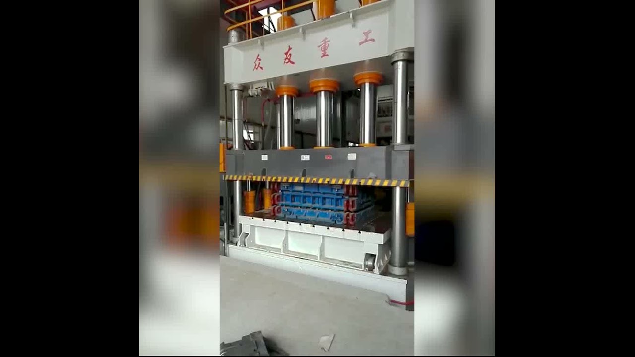 YD27 -700T Hydraulic Press Machine for metal forming - YouTube