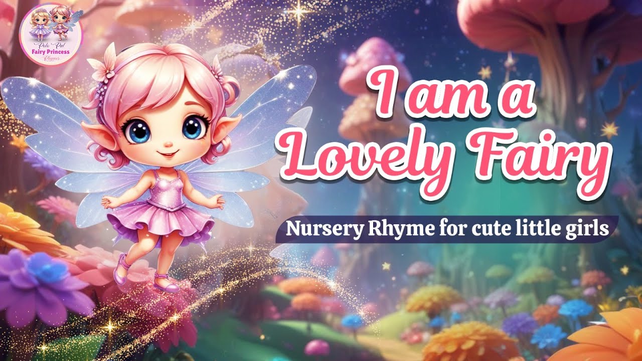🌸 I Am a Lovely Fairy | Kids Song | Fairy Princess Rhymes💖 # ...