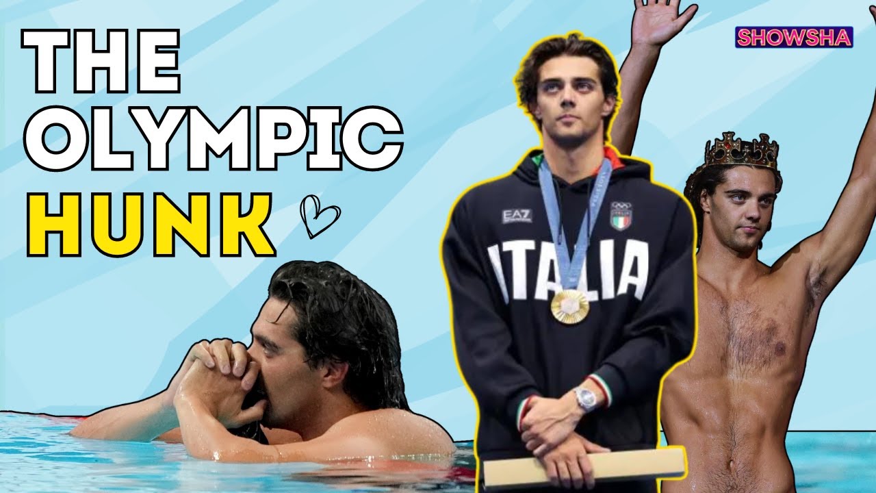 Olympic Gold Medalist Swimmer Thomas Ceccon Goes Viral & It's NOT ...
