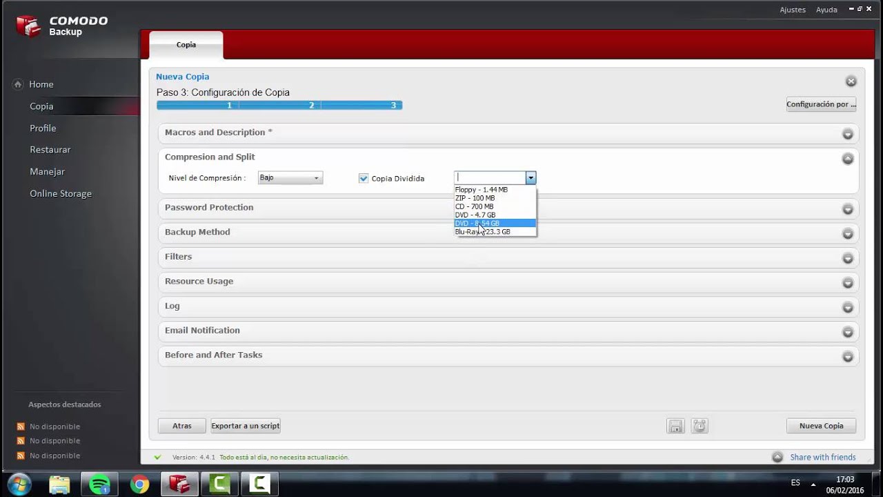 Tutorial Iso-Comodo online Backup - YouTube