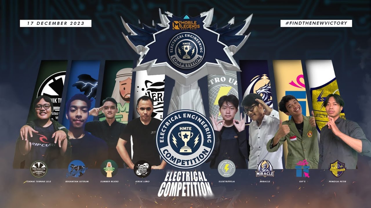 Electrical Competition 2023 X HMTE UPNVJ Mobile Legend - Group Stage - YouTube