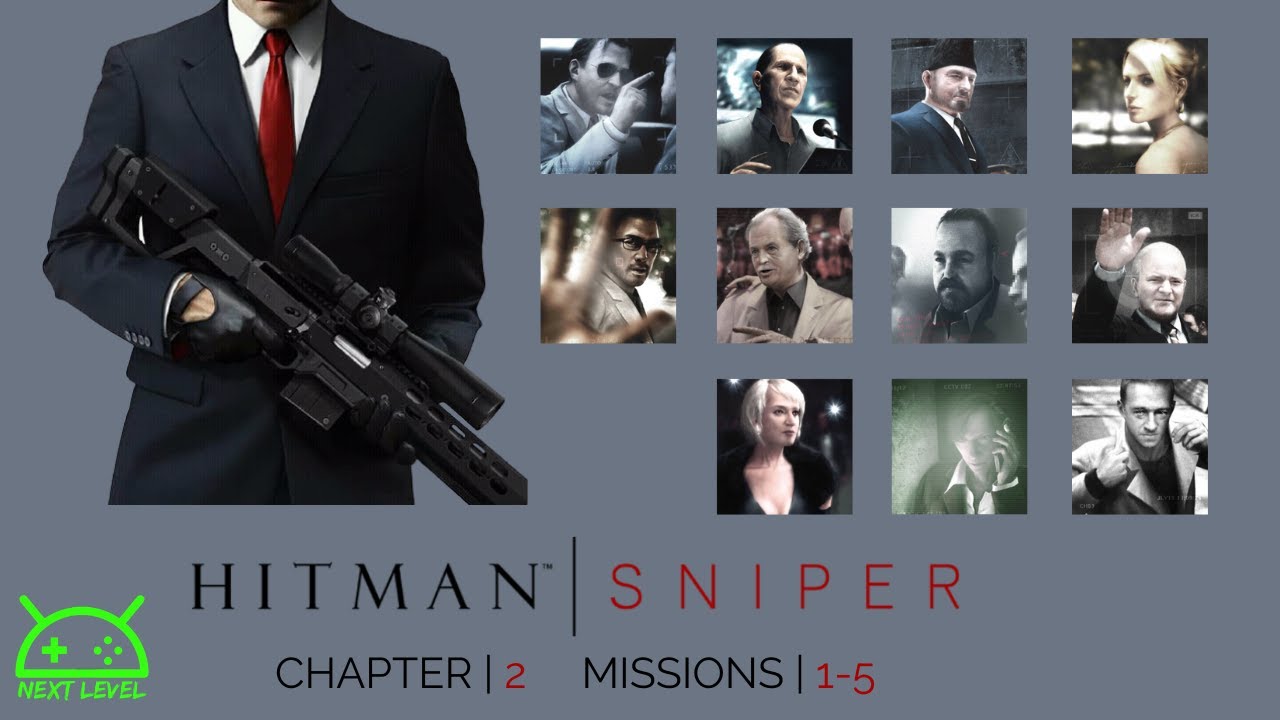 Chapter 2 - Missions 1-5 | Hitman: Sniper | Next Level - YouTube