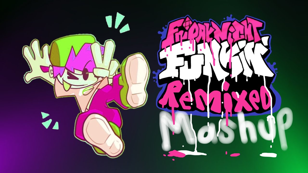 (Friday night funkin mashup) Friday night funkin remixed mashup - YouTube