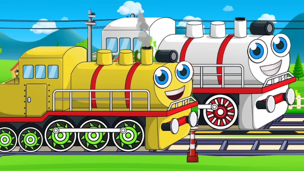 Animation Wash Train : Wash Old Train - YouTube
