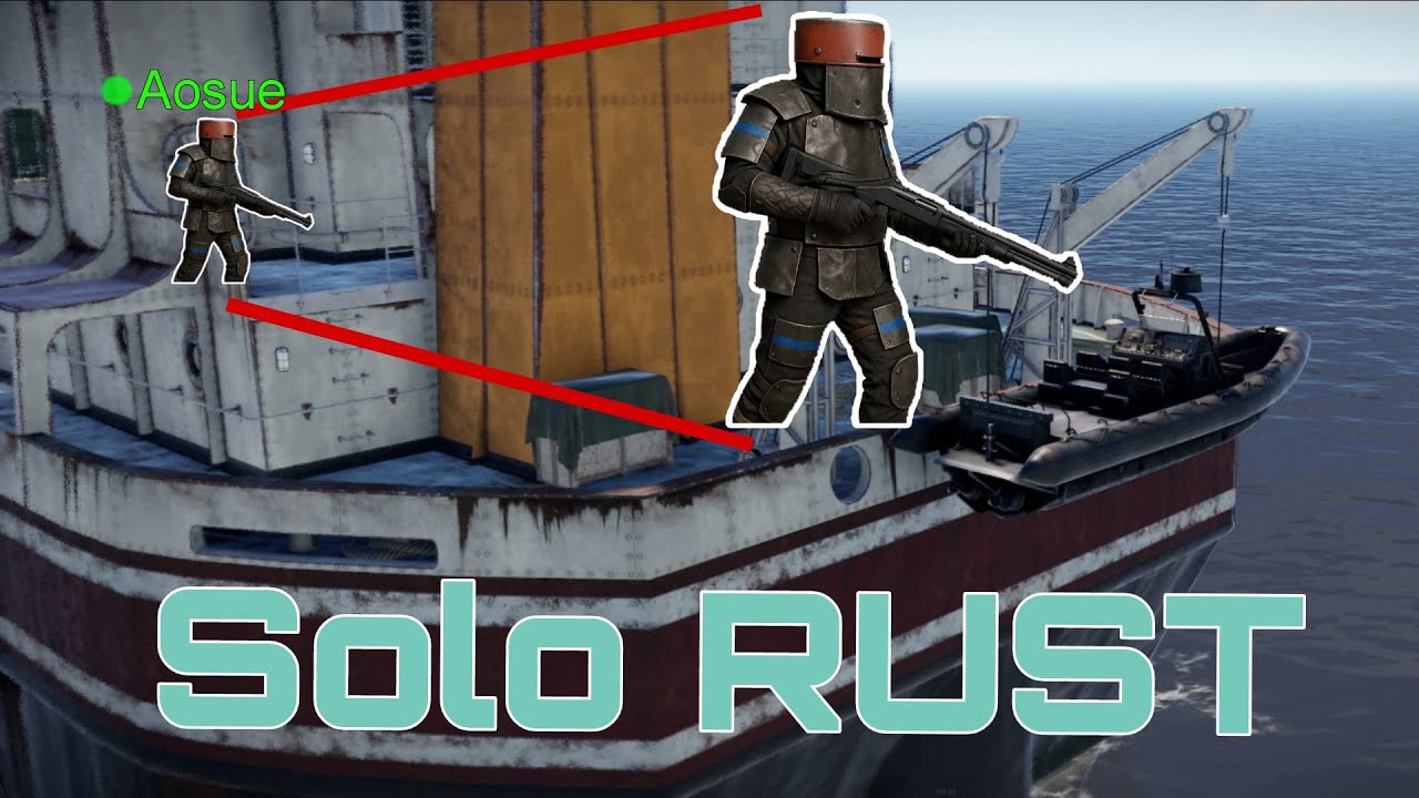 Solo in 490 pop wipe time - Rust - YouTube