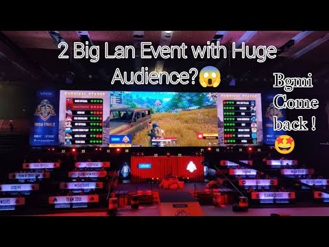 Back 2 Back 2 Big Lan Event 😍😱 |BGMI UNBAN | BGMI LATEST NEWS | 2.6 ...