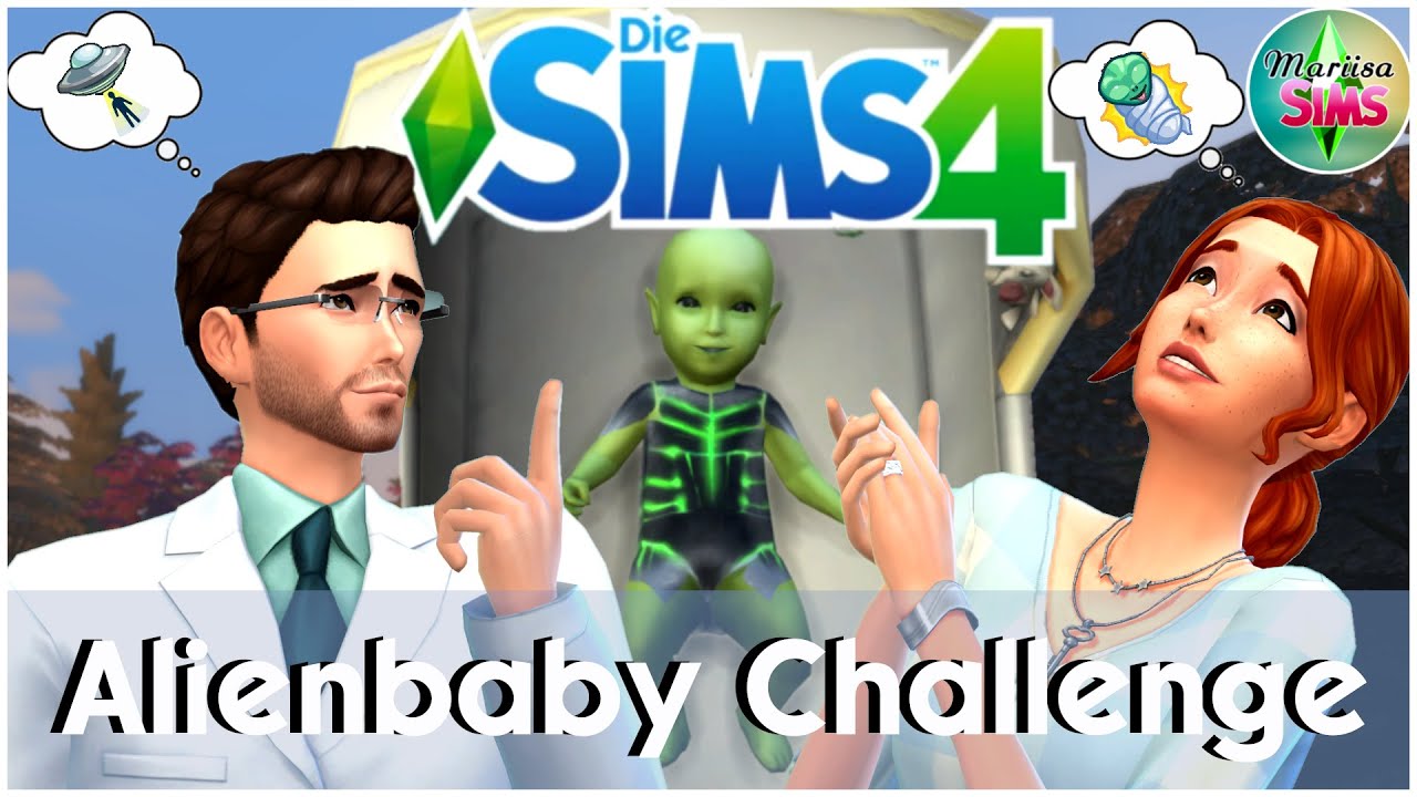 Die Sims 4 Alienbaby Challenge - YouTube