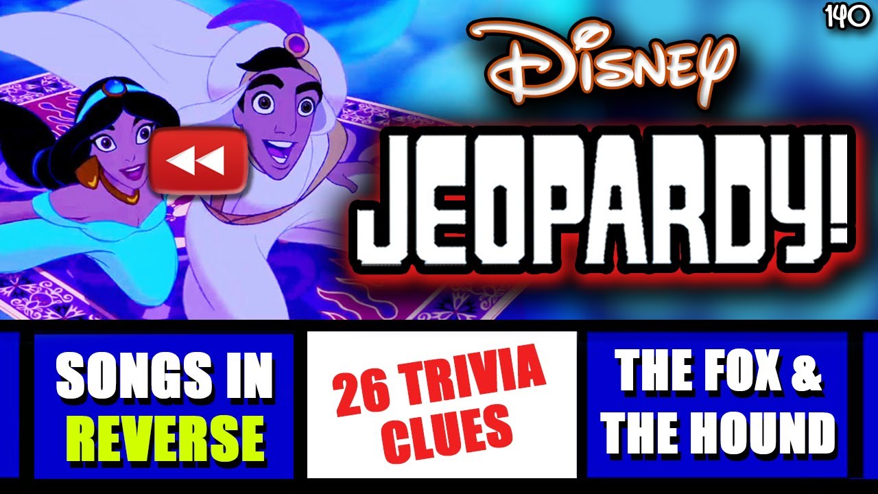 Disney Jeopardy Game • 26 Clue Show • Test Yourself - YouTube