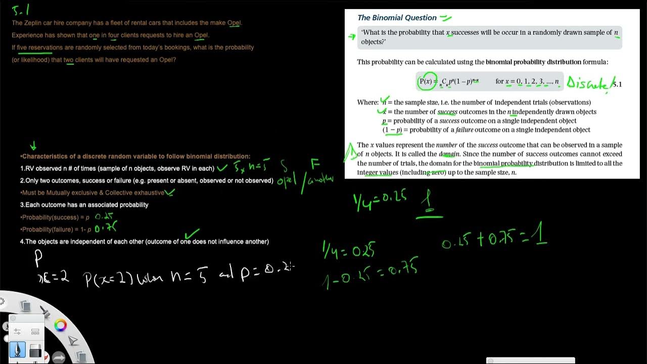 Probability D Intro + Binomial - YouTube