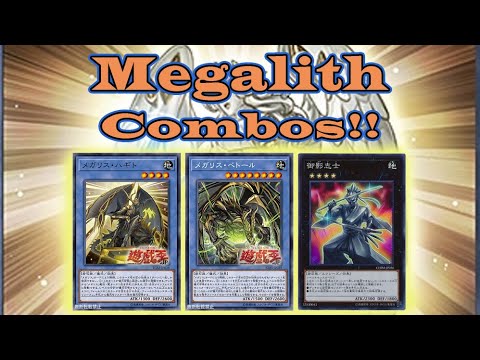 Yu-Gi-Oh! * Megalith Combos * [2019] - YouTube