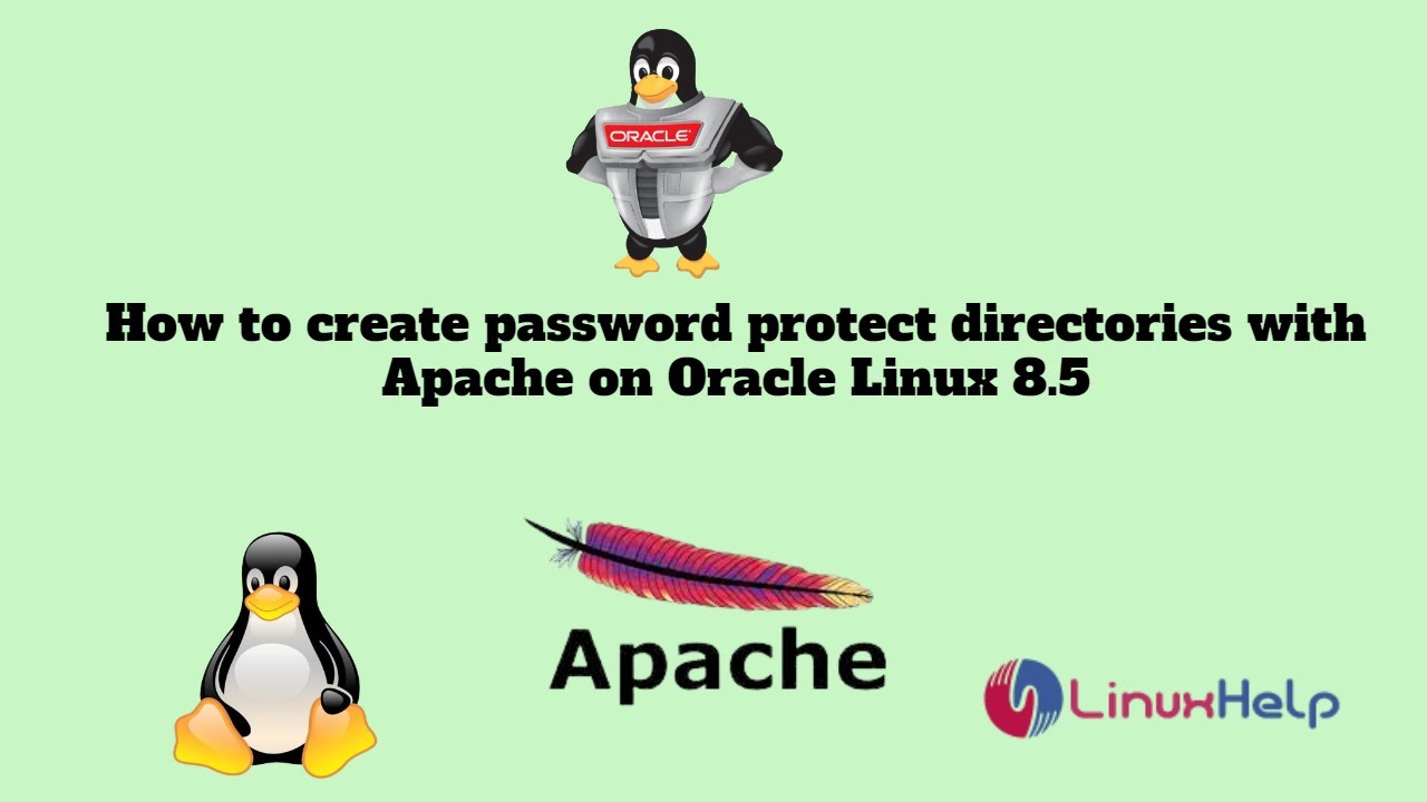 How To Create Password Protect Directories With Apache On Oracle Linux 85 Youtube 0869