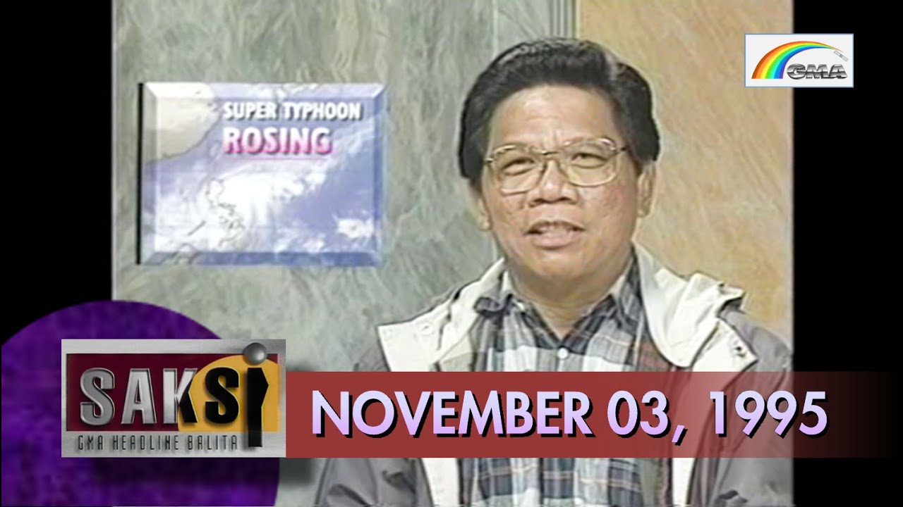 SAKSI: GMA Headline Balita - Super-Typhoon Rosing Mega Coverage [03 ...