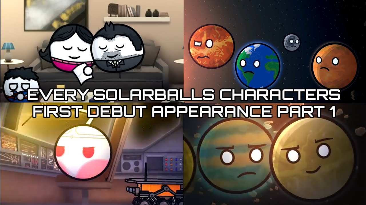 Every @SolarBalls Characters First Debut Appearance Part 1 - YouTube